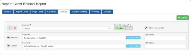 Creating and Editing Basic Reports – Centerbase
