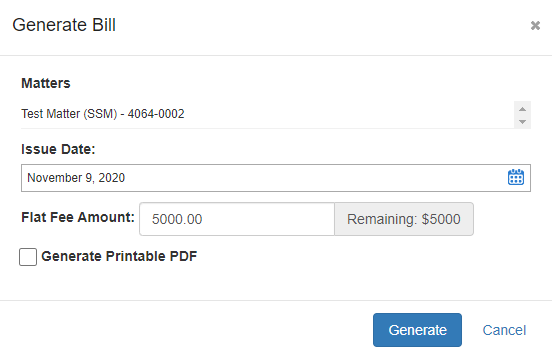 Unallocated Fee Income Account – Centerbase
