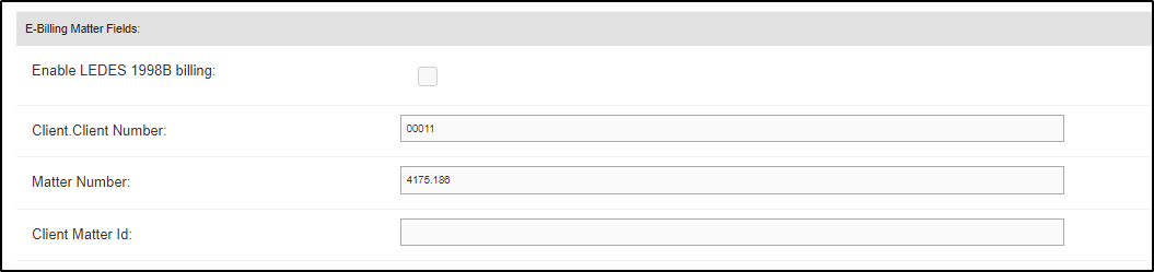 LEDES File Errors – Centerbase